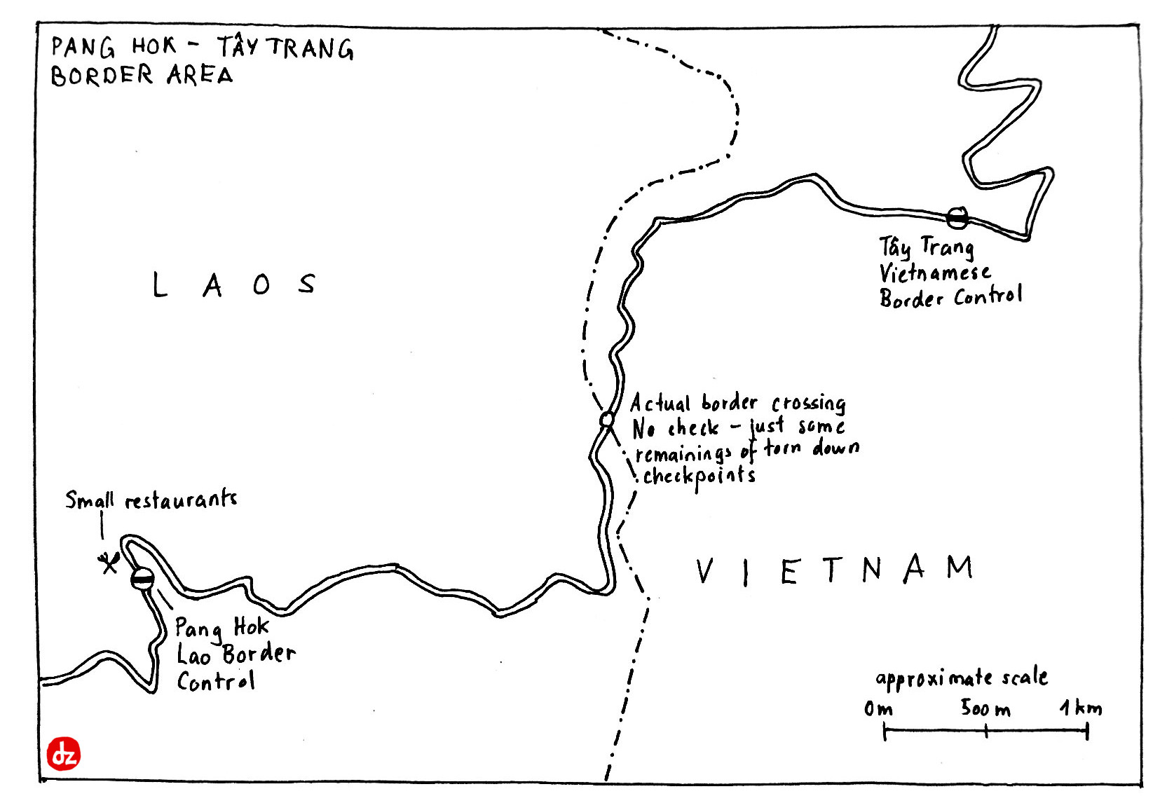 Border #27 Laos – Vietnam: Fog and mud border – Passport Party