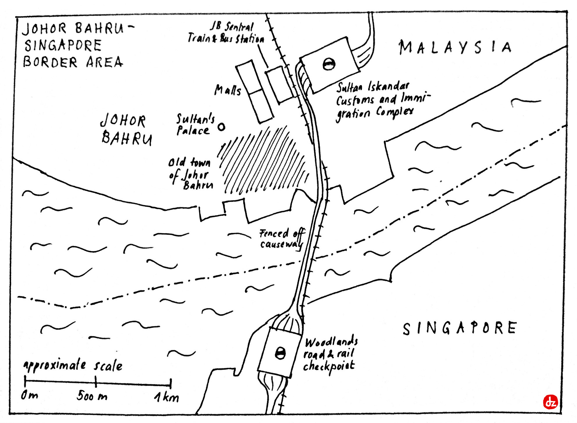 Border #34 Malaysia – Singapore: The border of the masses – Passport Party
