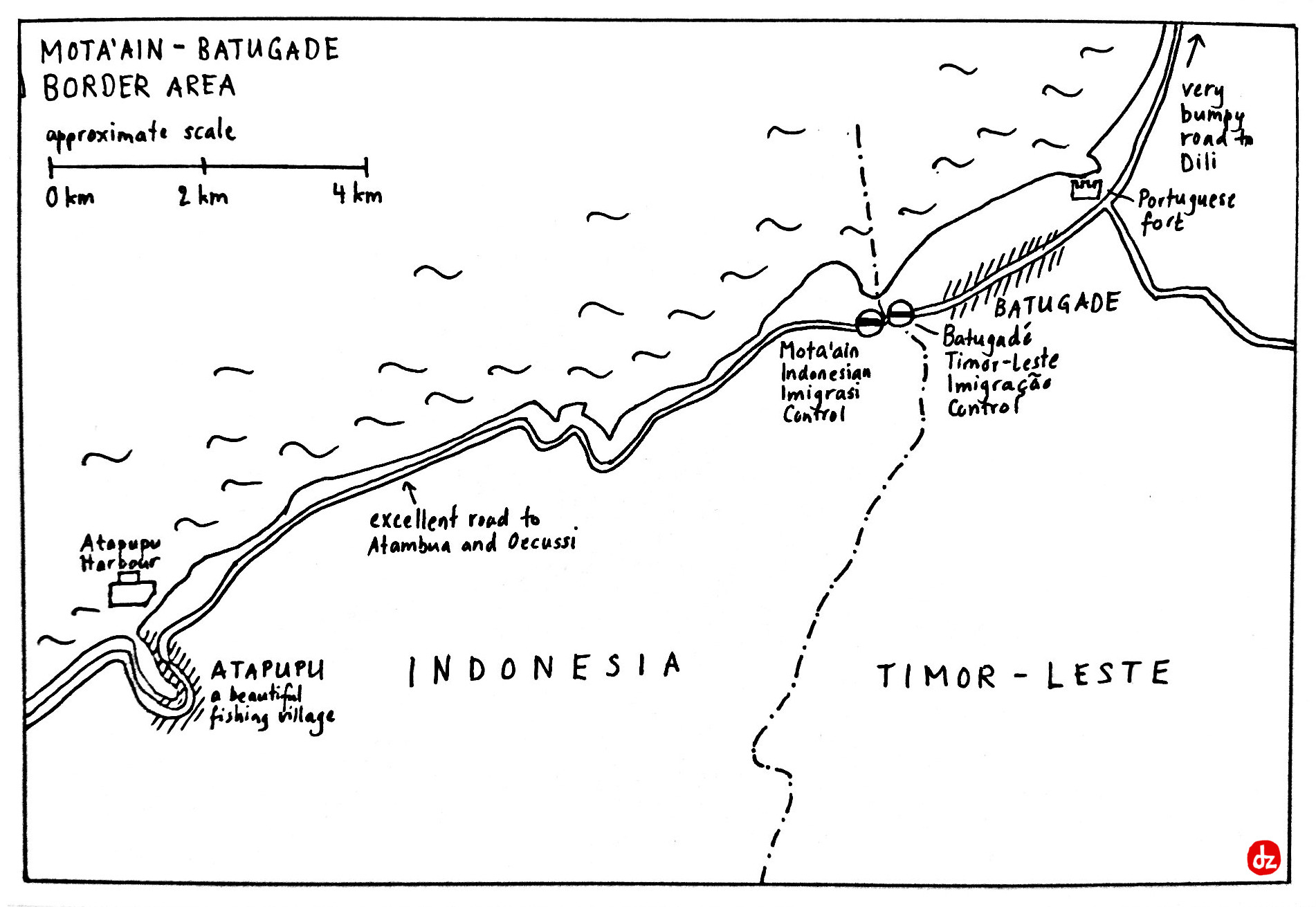Borders #45-46 Oecussi – Indonesia – Timor-Leste: By motorbike and ...