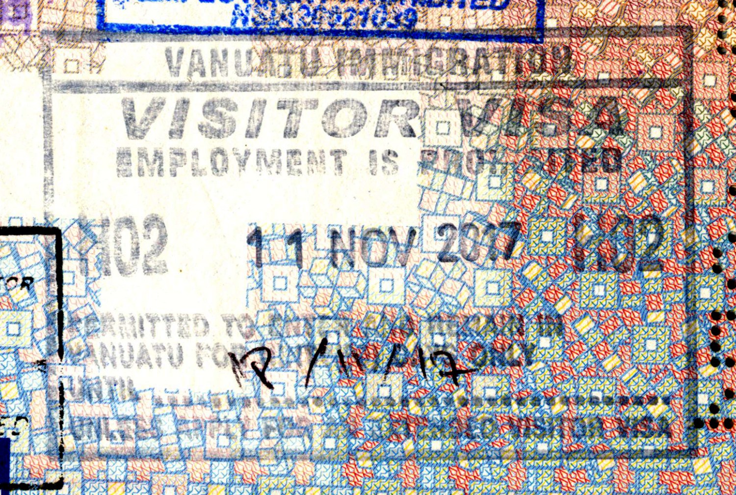 My collection of Oceanian passport stamps – Passport Party