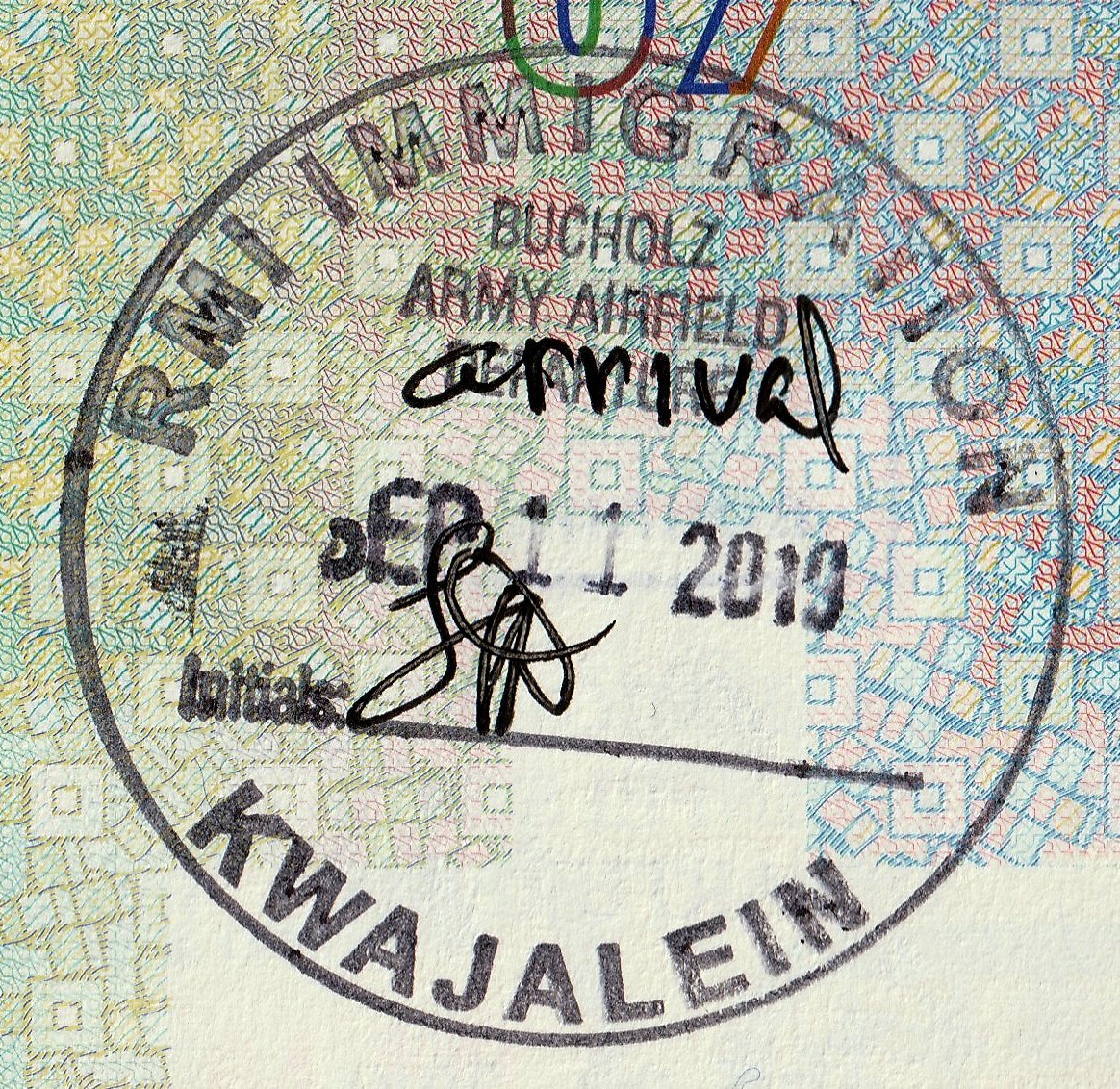 My collection of Oceanian passport stamps – Passport Party